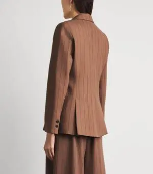 L'Agence Pinstripe Chamberlain Blazer