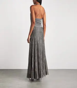 Missoni Lamé Open-back Maxi Dress