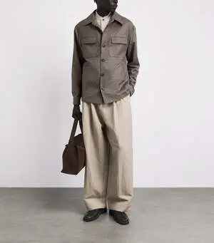 Pal Zileri Twill Overshirt