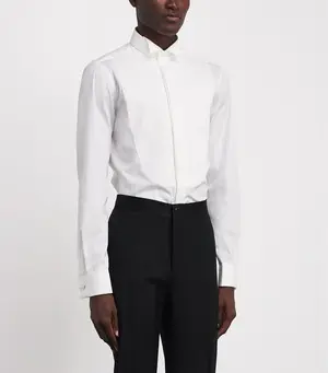 Pal Zileri Cotton Wingtip Collar Shirt