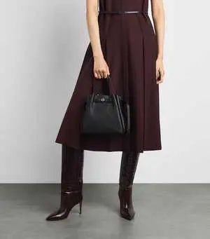 Tory Burch Leather Romy Bucket Bag