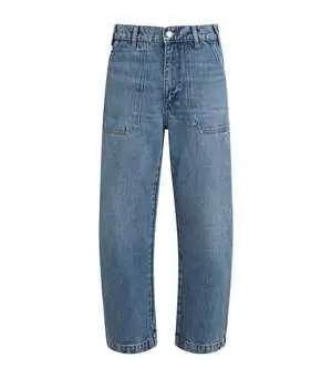 FRAME The Ranger Wide Jeans - Blue