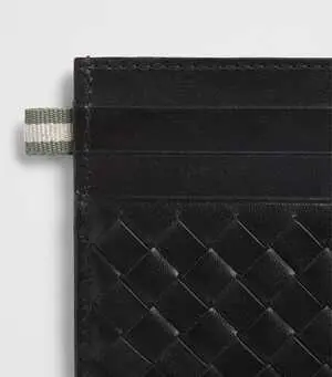 Officine Creative Woven Leather Card Holder