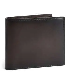 Officine Creative Leather Bifold Wallet - Brown