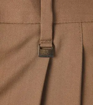 VIVIENNE WESTWOOD Virgin Wool Pleated Rafael Trousers