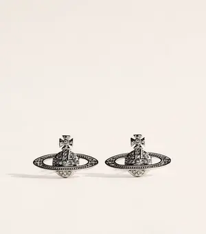VIVIENNE WESTWOOD Mini Bas Relief Orb Earrings