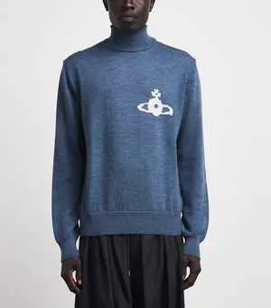 VIVIENNE WESTWOOD Merino Rollneck Mark Sweater