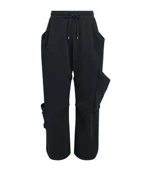 VIVIENNE WESTWOOD Cotton Achilles Sweatpants - Black
