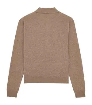 Saint Laurent Virgin Wool Polo Sweater