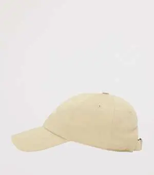 Saint Laurent Cotton Logo Baseball Cap
