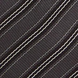 Saint Laurent Silk Striped Tie