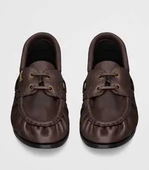 Saint Laurent Leather Bateau Le Loafers