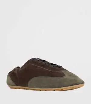 Saint Laurent Suede Lewis Sneakers
