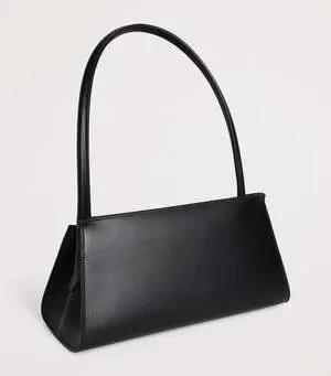 AMI Paris Small Leather Mimi Shoulder Bag