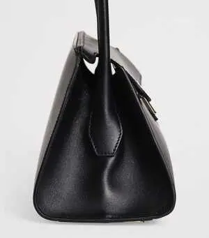 AMI Paris Small Leather Mimi Shoulder Bag