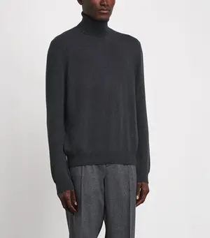 Isaia Cashmere Rollneck Sweater
