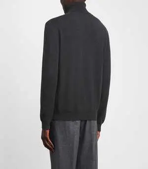 Isaia Cashmere Rollneck Sweater