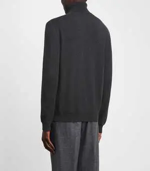Isaia Cashmere Rollneck Sweater