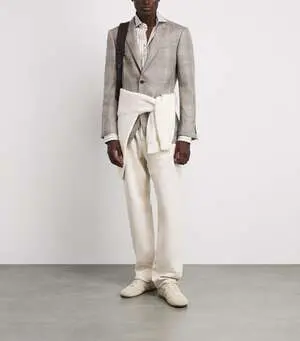 Isaia Cotton Stripe Shirt
