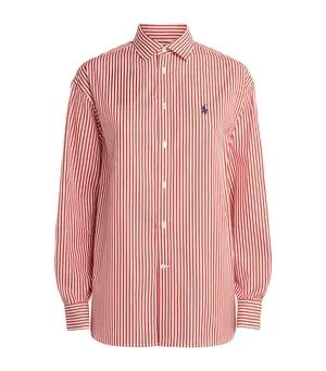 Polo Ralph Lauren Cotton Stripe Shirt - Orange