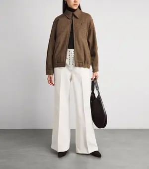 Polo Ralph Lauren Cotton-wool Beaton Lace-up Trousers