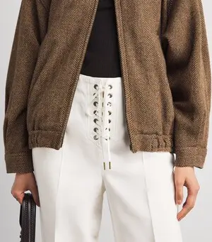 Polo Ralph Lauren Cotton-wool Beaton Lace-up Trousers