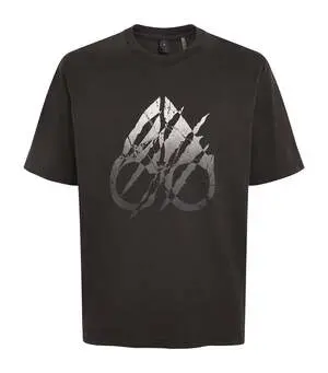 Moose Knuckles Cotton Logo T-shirt - Black