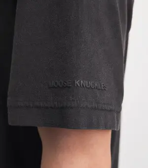 Moose Knuckles Cotton Logo T-shirt