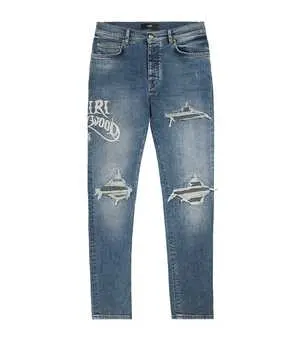 Amiri Hollywood Mx1 Slim Jeans