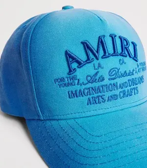 Amiri Cotton District Logo Baseball Cap