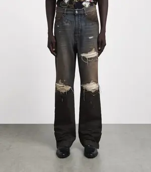 Amiri Ripped Mx1 Straight Jeans