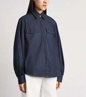 7 For All Mankind Cotton Long-sleeve Shirt
