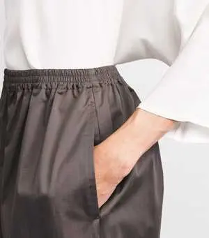 Eskandar Stretch Cotton Japanese Trousers