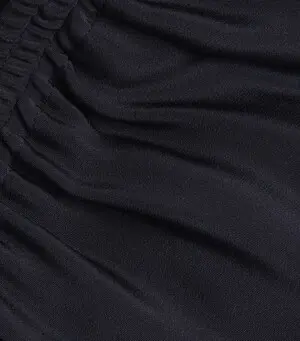Eskandar Silk Flared Trousers