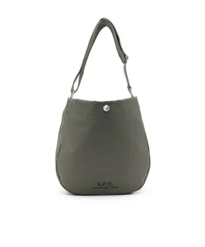 A.p.c. Journal Shoulder Bag - Black