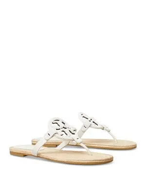 Tory Burch Beaded Espadrille Sandals - Cream