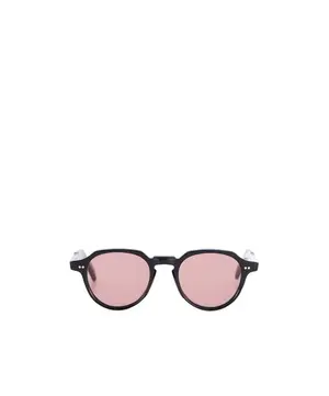 CUTLER  GROSS Cutler & Gross Oval Frame Sunglasses With Tinted Lenses - Nude