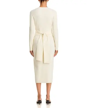 TOCCIN Lara Long Sleeve Cardigan Dress