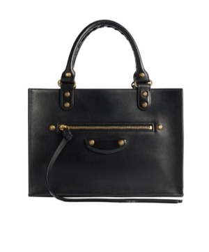 Balenciaga Le City Sleek Tote Bag Medium - Black