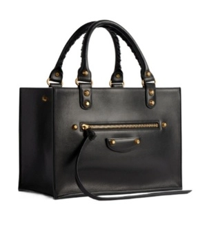 Balenciaga Le City Sleek Tote Bag Medium - Black