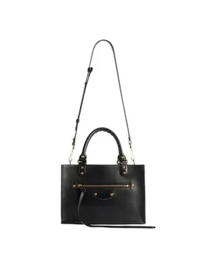 Balenciaga Le City Sleek Tote Bag Medium - Black