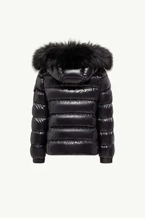 Moncler Badyf Hooded Synthetic Material-trimmed Down Jacket