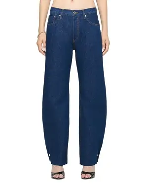 RE/DONE Nico High Rise Convertible Fit Jeans