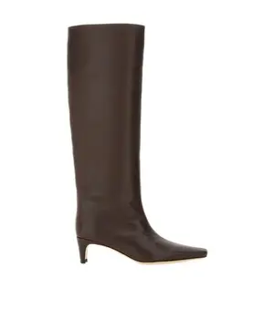 Staud Wally Pointed Leather Boots