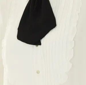 ANIYE BY Pleated Bib Shirt