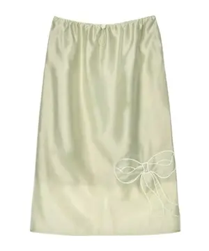 Cecilie Bahnsen Elastic Waist Midi Skirt