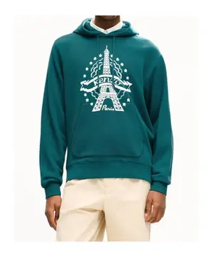 Kenzo Eiffel Tower Design' Hoodie In Cotton