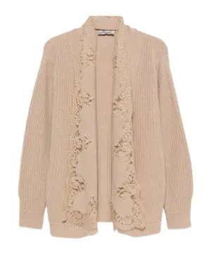 Ermanno Firenze Frill Cardigans For Women