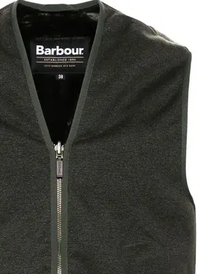 Barbour Zip-up Padded Gilet - Black