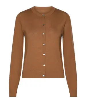 Marella Button-front Long-sleeve Knit Top